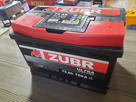 Аккумуляторы ZUBR 75Ah. Официальный магазин
