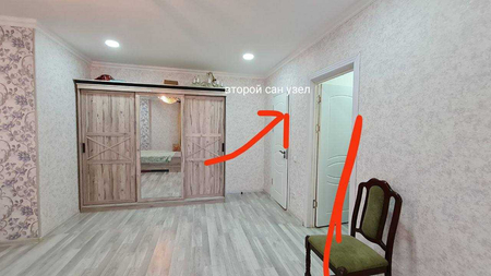 Продается 4 комнатная квартира в новостройке по улице Абдулла Каххара