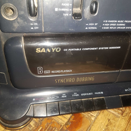 Магнитофоны casio и sanyo