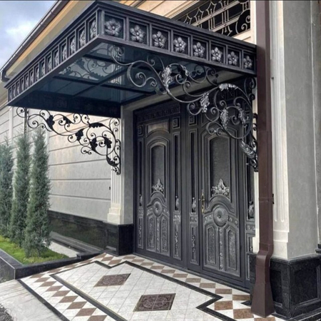 Темир дарвоза  перила навес