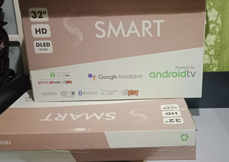 2ta Televizor smart 32 yangi iwlatilmagan