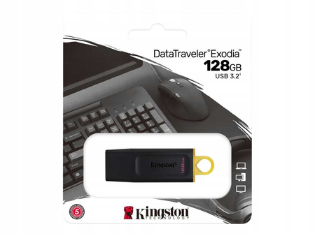 Флешка Kingston 128gb usb 3.2