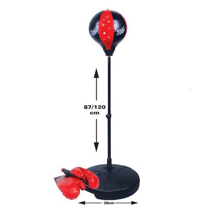 Детская боксерская груша Puching ball set