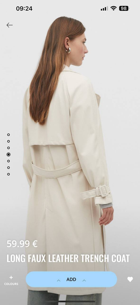 Stradivarius trench. Новый. Скидка.
