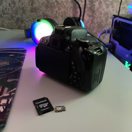 Canon 650D, Card 256 Gb, Helios 44mm
