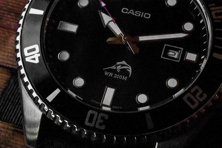 мужские часы Casio Duro Black