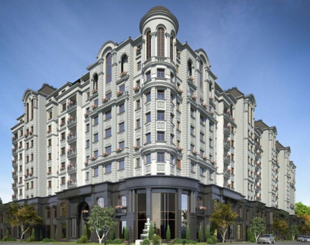 Продается квартира с террсой  ЖК  Мухташам , Алайский
