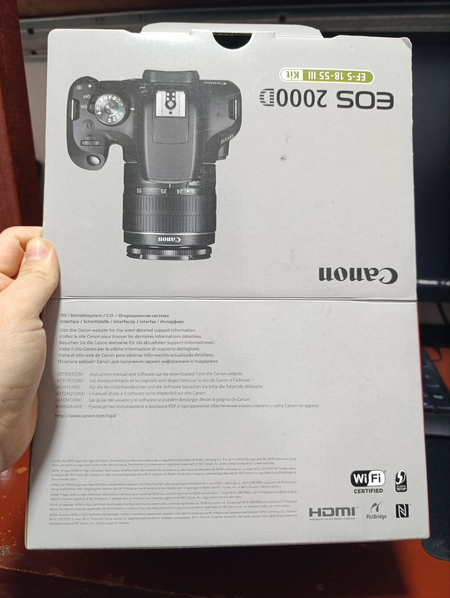 Canon Fotoapparat. Фотоаппарат 2000D