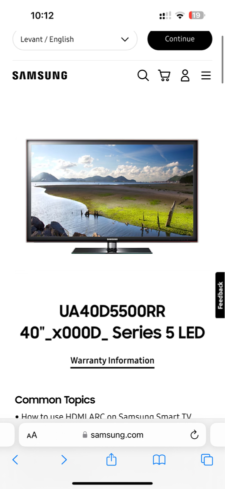 Телевизор Samsung UA40D5500RR 5 Series Smart TV