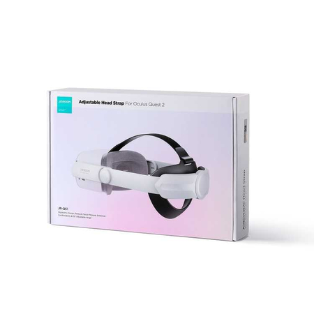 Ремень Joyroom Oculus Quest 2 регулируемая резинка белый (JR-QS1)