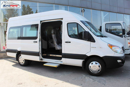 17 ва 21  Уриндиклик JAC SUNRAY микроавтобус