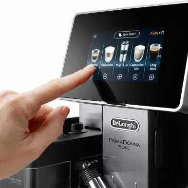 Кофемашина DeLonghi ECAM610.74MB PrimaDonnaSoul Лучшая среди Кофемашин