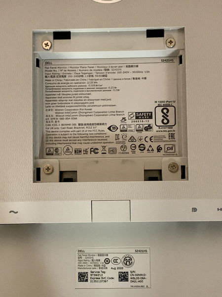 Монитор DELL s2421hs