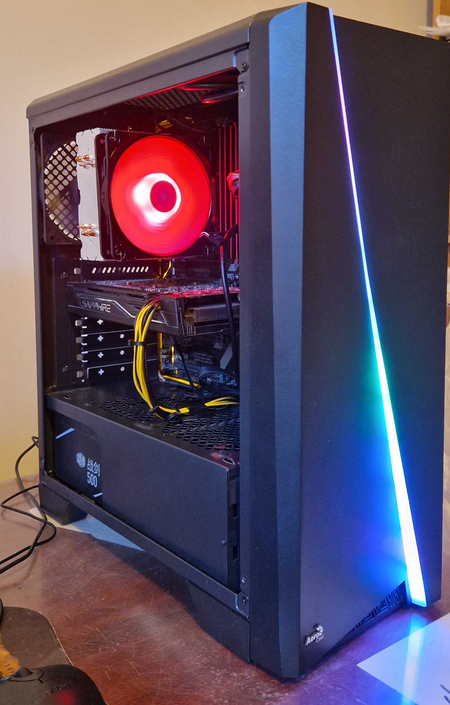 Настольный компьютер (Core i7 8700, RX470 4Gb, DDR4 8Gb, Redmi 24