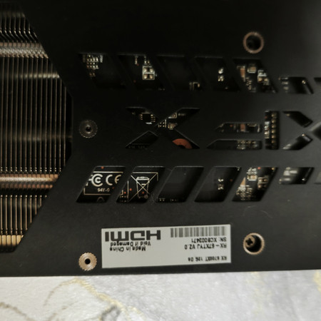 Xfx RX6700xt не работает