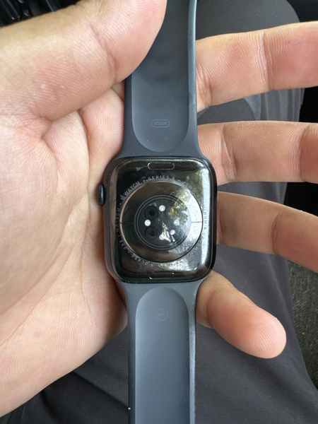 Iwatch 8 45 mm black 100 % batareyka