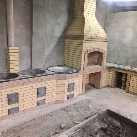 Летная кухне Барбекю козон учок тандир