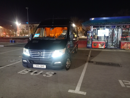 Sprinter Eurase xizmatlari bor Oʻzbekiston boʻylab amirsoy Chimyon