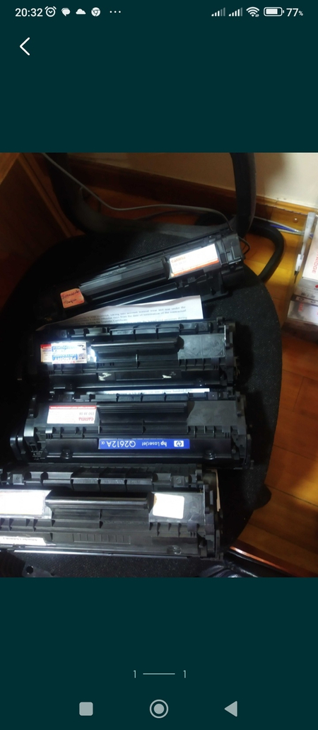 Продам картриджи почти новые б/у ,canon ,hp 1010