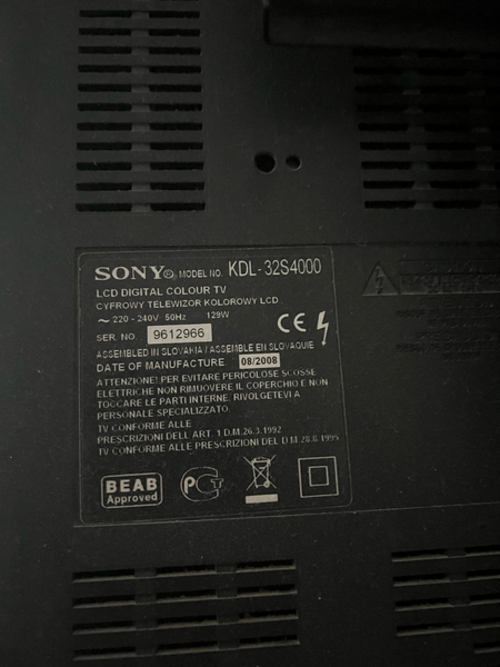 Телевизор Sony Bravia