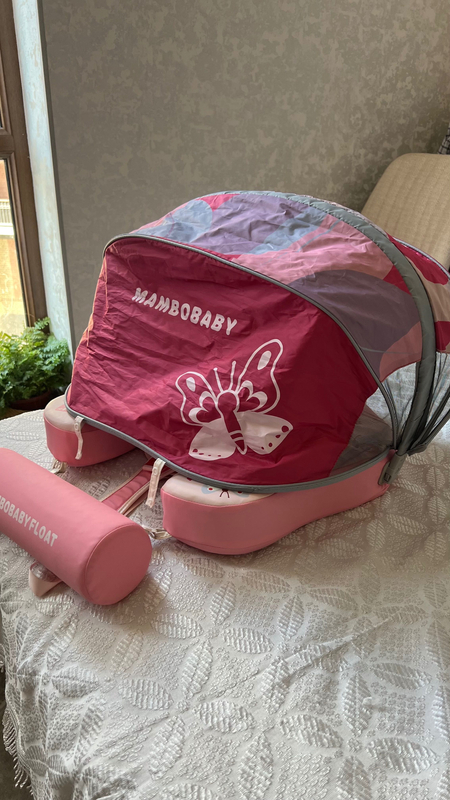 Mambobaby детский плавательный круг с крышей