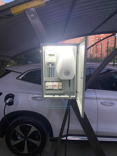Elektromobil zaryadka stansiya | Электромобиль зарядка установка E-8