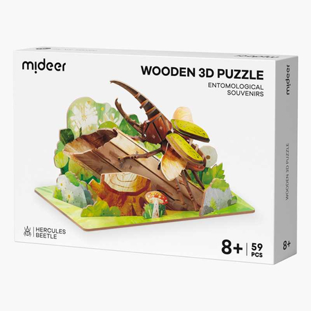 Деревянный 3D-пазл от компании Mideer