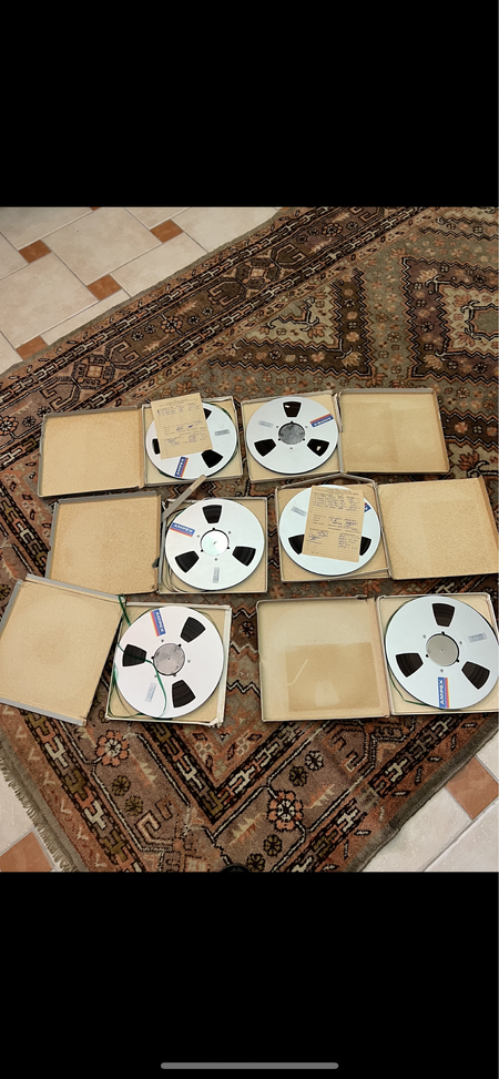 Албминиевые бабины AMPEX