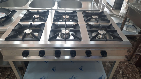 Gaz Plita 6 kanforkali Gazli Plita Garantya 1 yil Dastavka UZB buylab