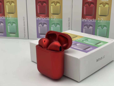 СУПЕР ЦЕНА! Беспроводные наушники TWS inPods 12 (Красный)