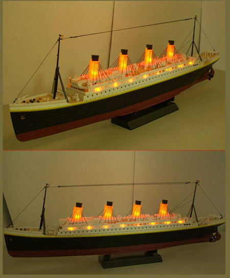 Rc Радиоуправляемый корабль. Titanic.