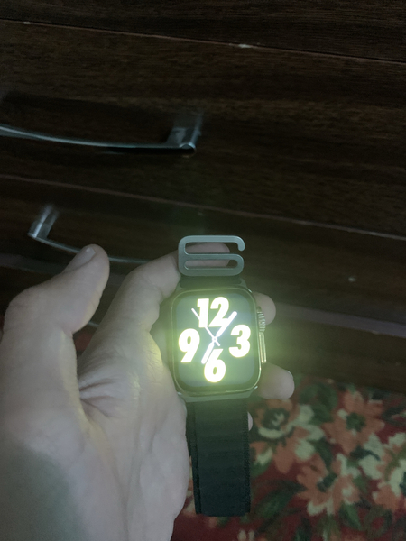 Smart watch green lion