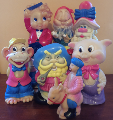Игрушки резиновые Совпластитал. Цена за 1 шт.