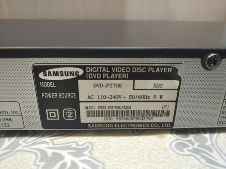 Плеер DVD Player Samsung.