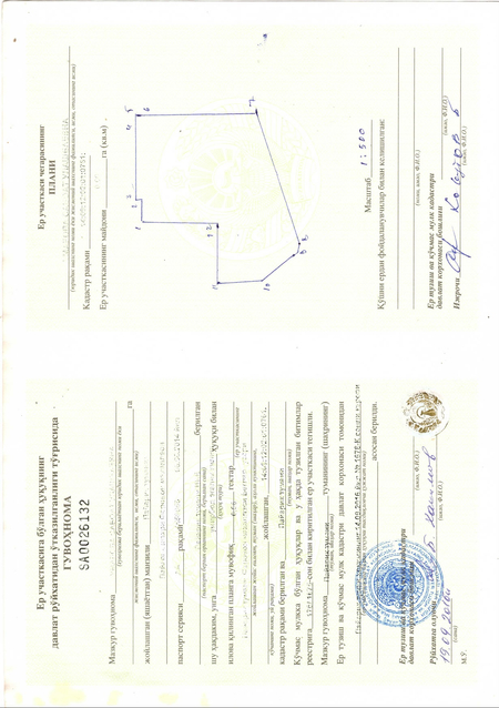 Участка сотилади Пайарик