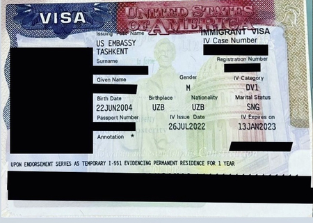 Green Card da ro’yxatdan o’tishga shoshiling!