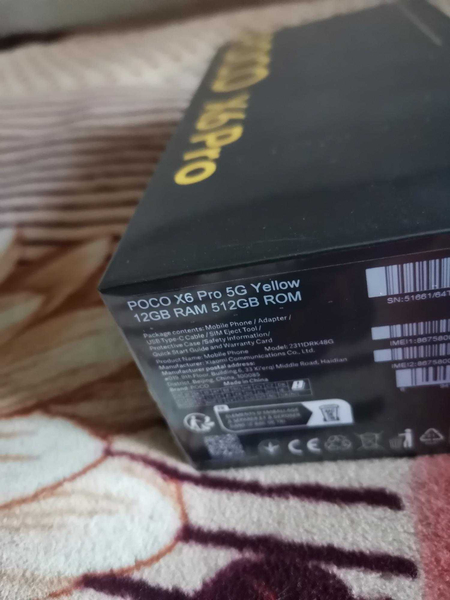 Poco x6 pro 12/512