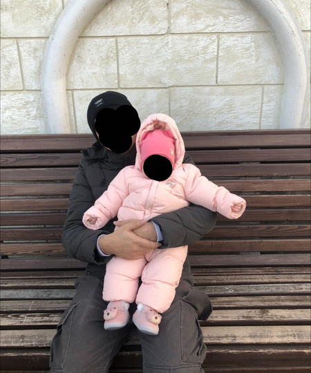 Детский зимний комбинезон куртка