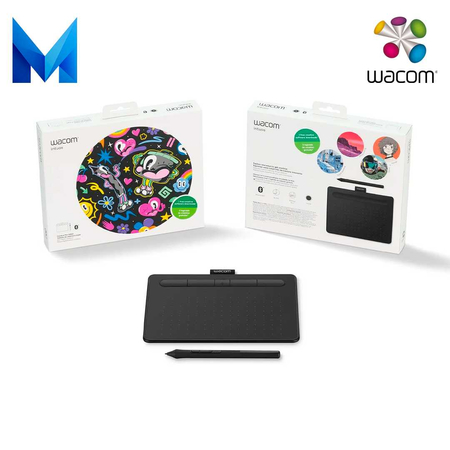 Графический планшет Wacom Intuos S Bluetooth Black CTL-4100WLK-N