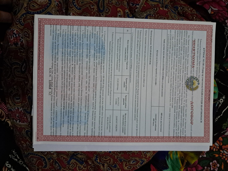 Жой урни сотилоди