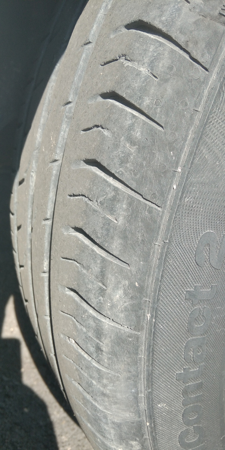 Продам авто шины родные от Cobalt, Continental