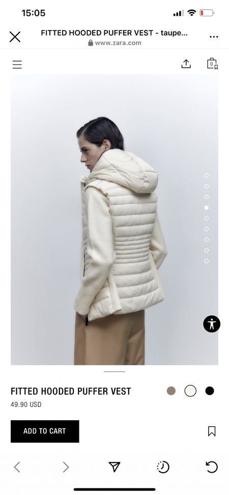 В наличии Zara безрукавка (оригинал)