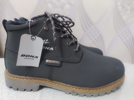 Ботинки кожаные BONA