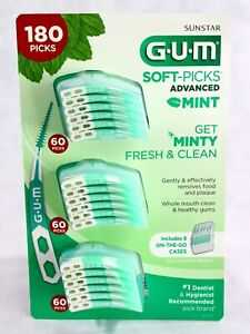 Зубочистки GUM Soft-Picks Advanced Mint
