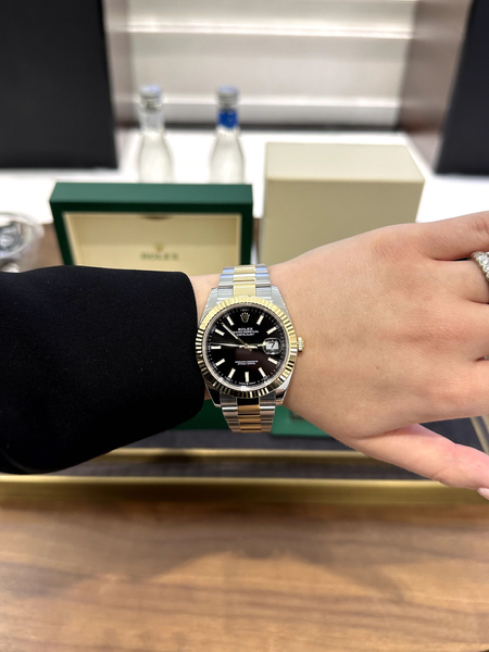 Rolex Datejust 41mm Steel and Yellow Gold 126333