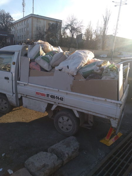 Musir olib ketamiz  вывоз мусир на хлом лабо