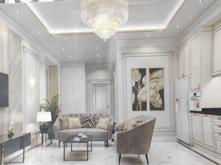 New building 3 room metro minor Kazaxstan residential komplex