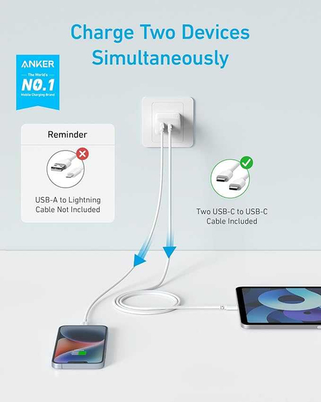 Anker Кабель iPhone 16 / 16 Pro / 16 Pro Max USB-C 1.5 Метр