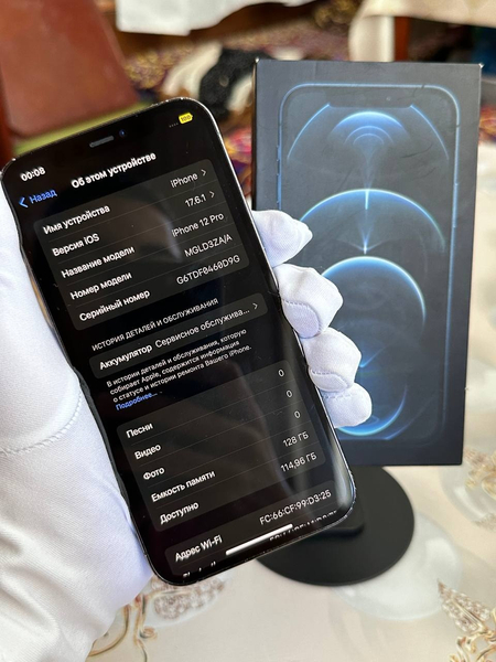 iPhone 12 Pro 128Gb ZA/A Dual Sim 76% Blue Obmen Bor