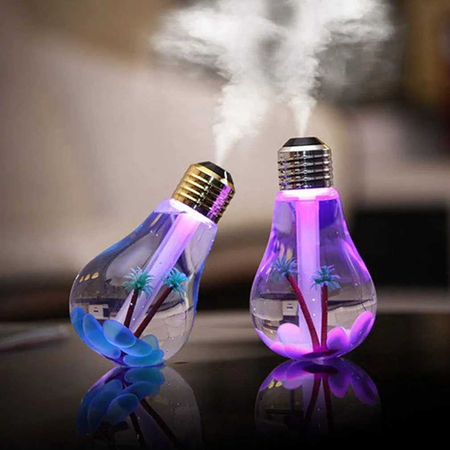 Bulb Humidifier / Увлажнитель воздуха 400 мл с лампочкой
